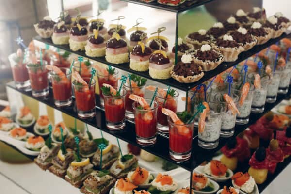 Serve These Beautiful and Flavorful Canapes in Shot Glasses